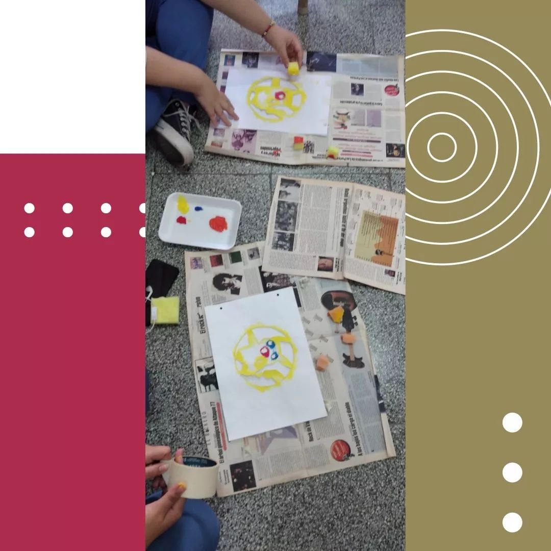 Técnica de Stencil | Colegio Leonardo Da Vinci